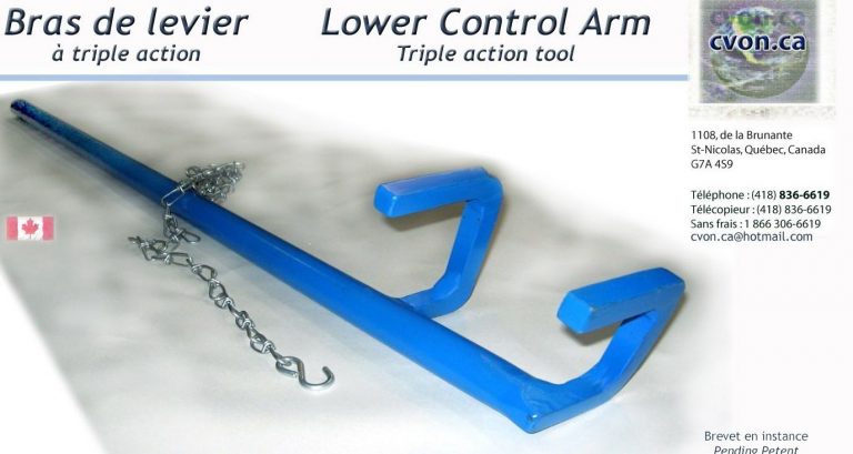 CV-ON | Découvrez le levier triple action